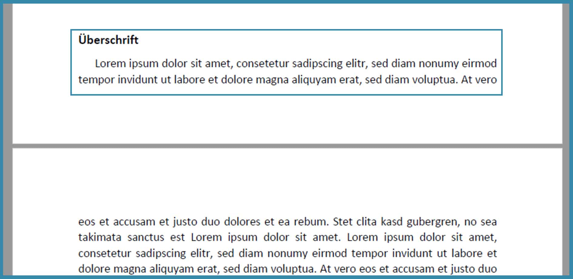 Von Absätzen und Umbrüchen: Ein paar Regeln | GRIN