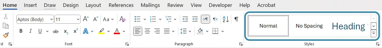How to Use Styles in Word Correctly | GRIN
