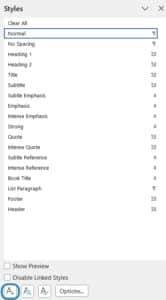 How to Use Styles in Word Correctly | GRIN